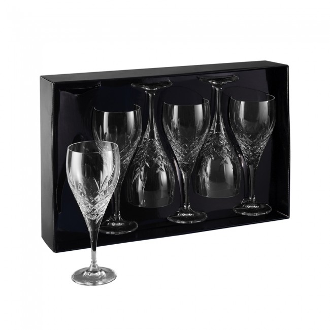 Crystal Wine Glasses Set Of Six