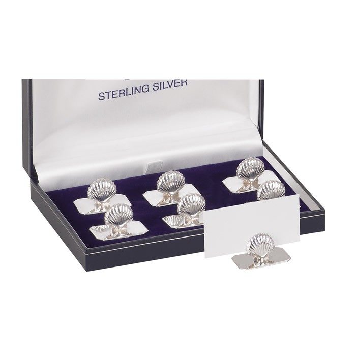 seashell card holder