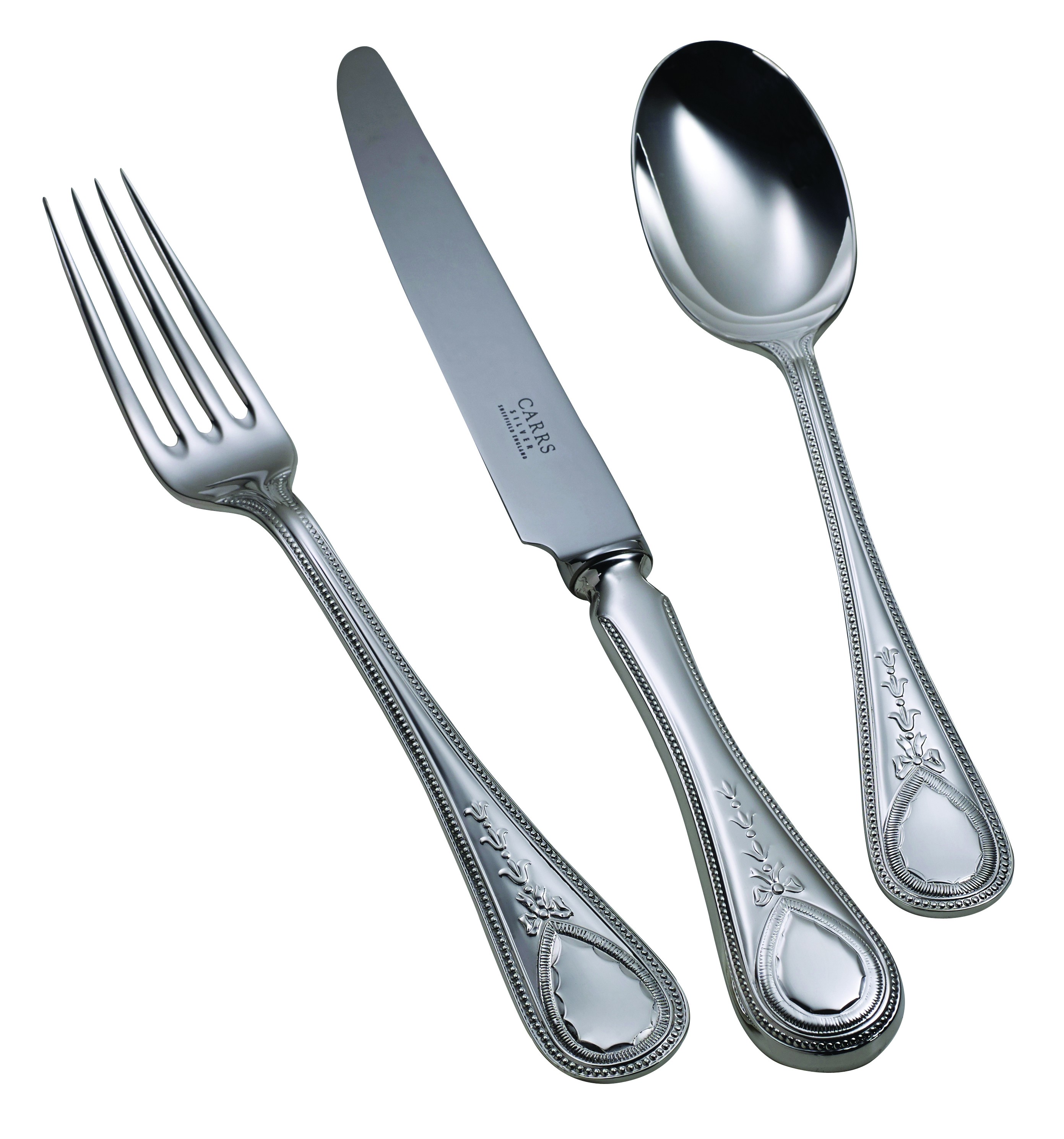 Sterling Silver Victorian Bead Cutlery